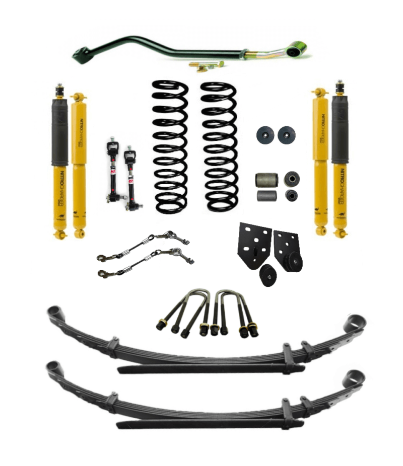 3.5" HD Ultimate XJ Old Man Emu Hybrid Kit - DPG OFF-ROAD