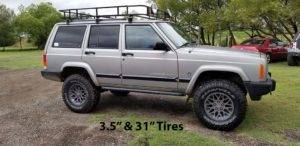 3.5" HD Ultimate XJ Old Man Emu Hybrid Kit - DPG OFF-ROAD